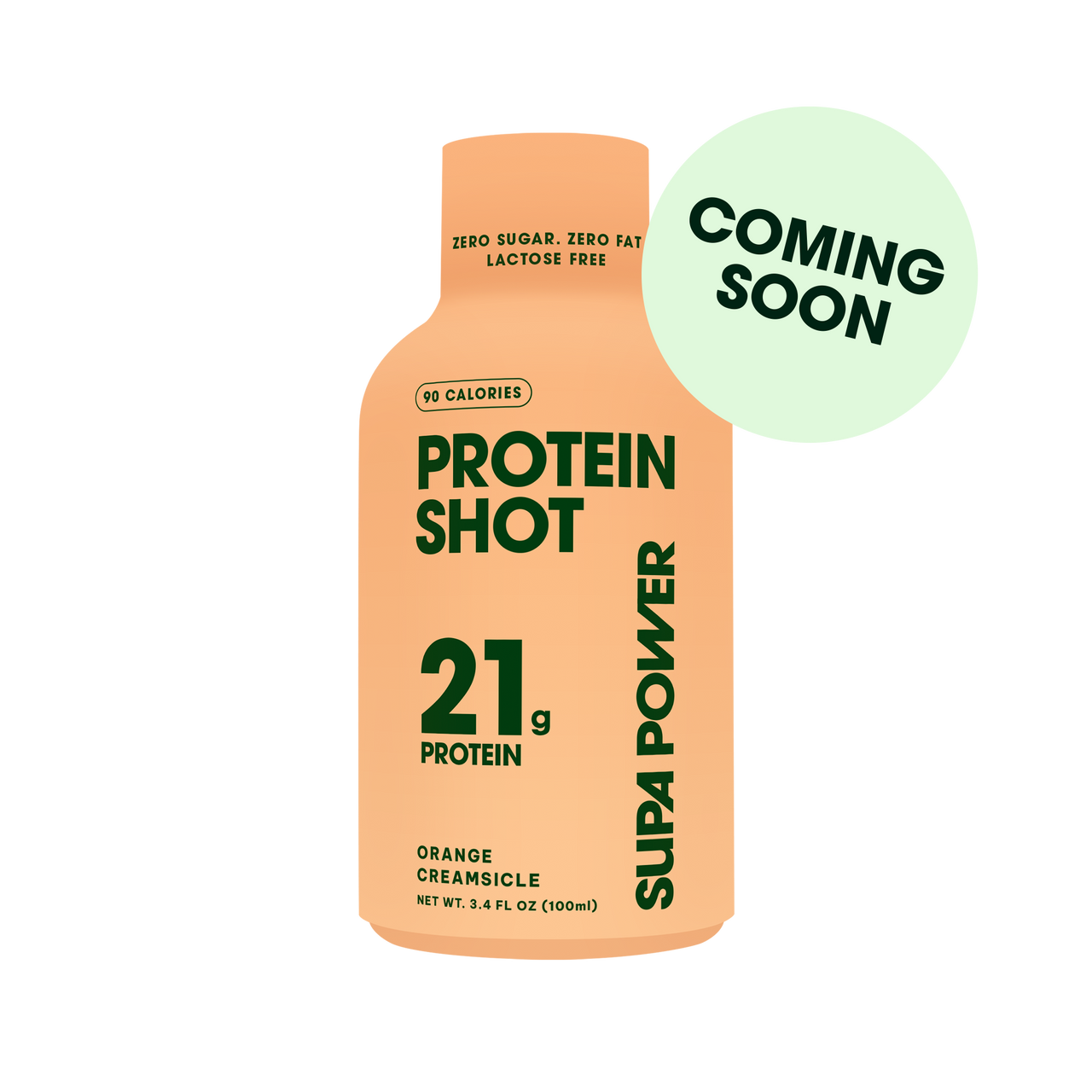 Protein Shot - Orange Creamsicle - 12 Pack – Supa Power